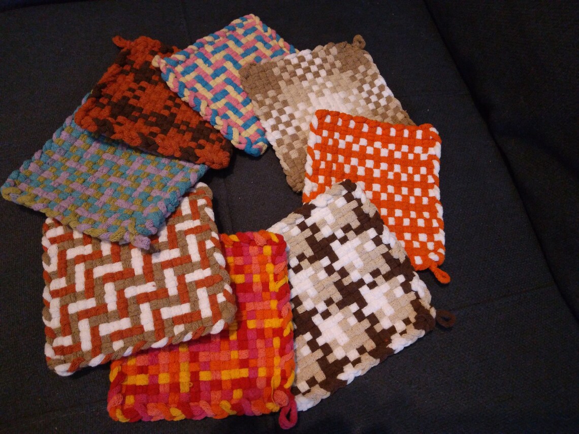 7 Cotton Potholder Loops for Traditional Harrisville - Etsy