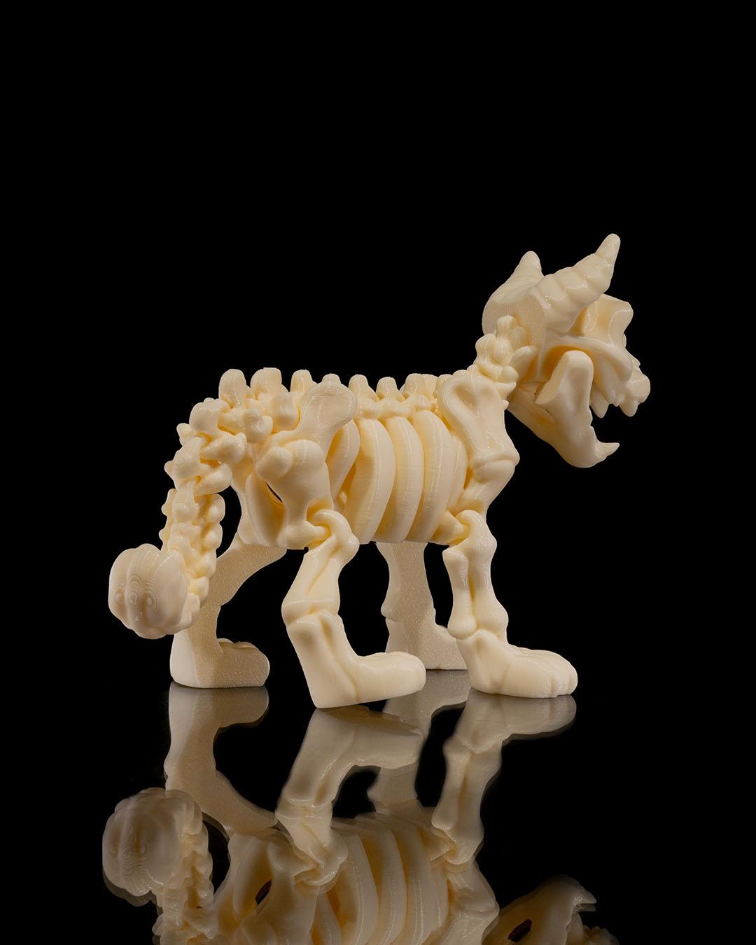 3D Printed Articulated Cat Skeleton - Etsy