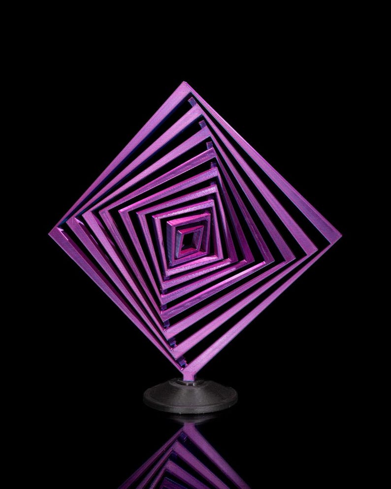 3D Printed Resolute Kinetic Sculpture - Etsy