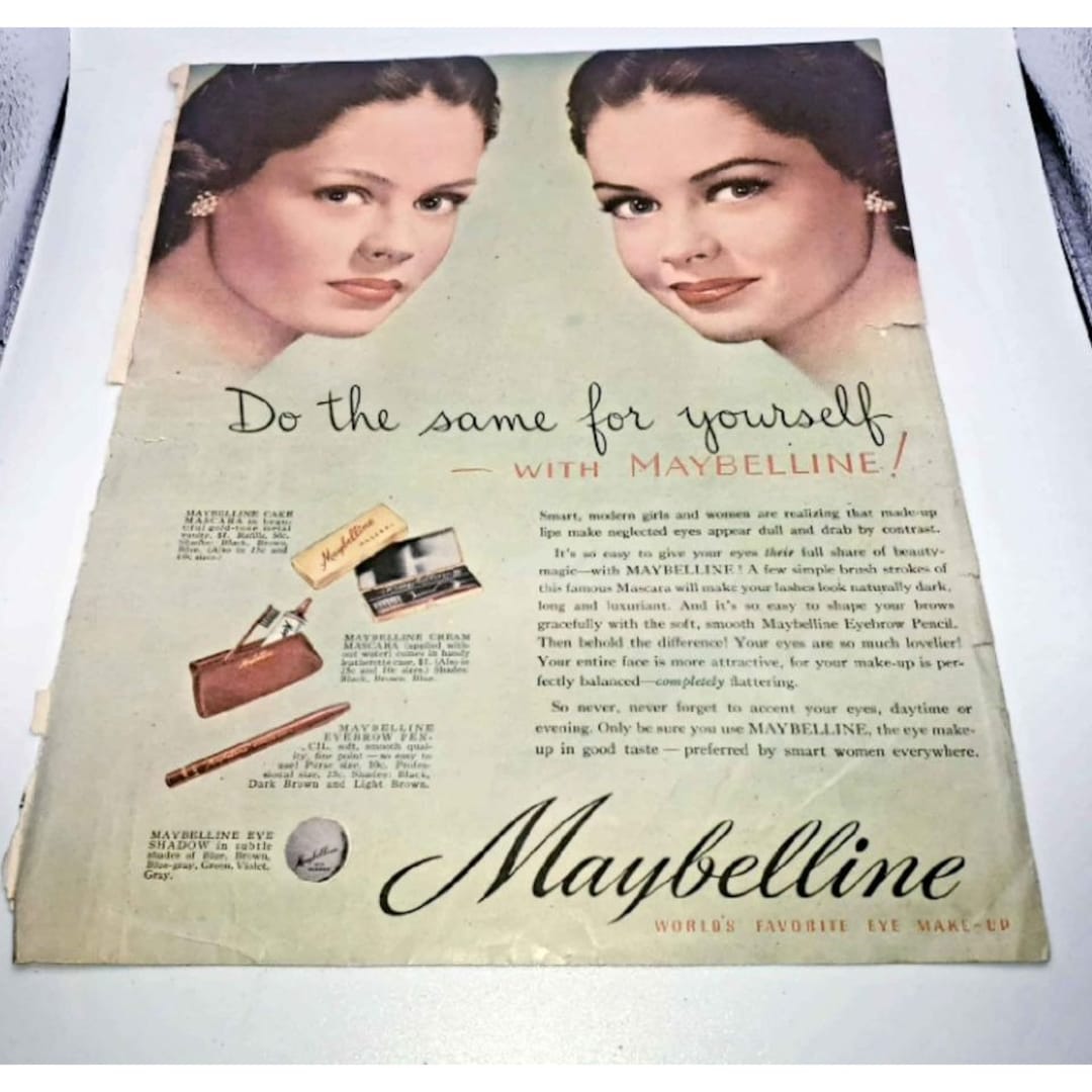 Maybelline Magazine Ads