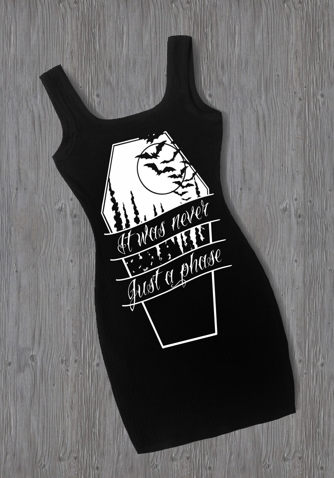 It Was Never Just a Phase - Gothic Little Black Dress - Alternative ...