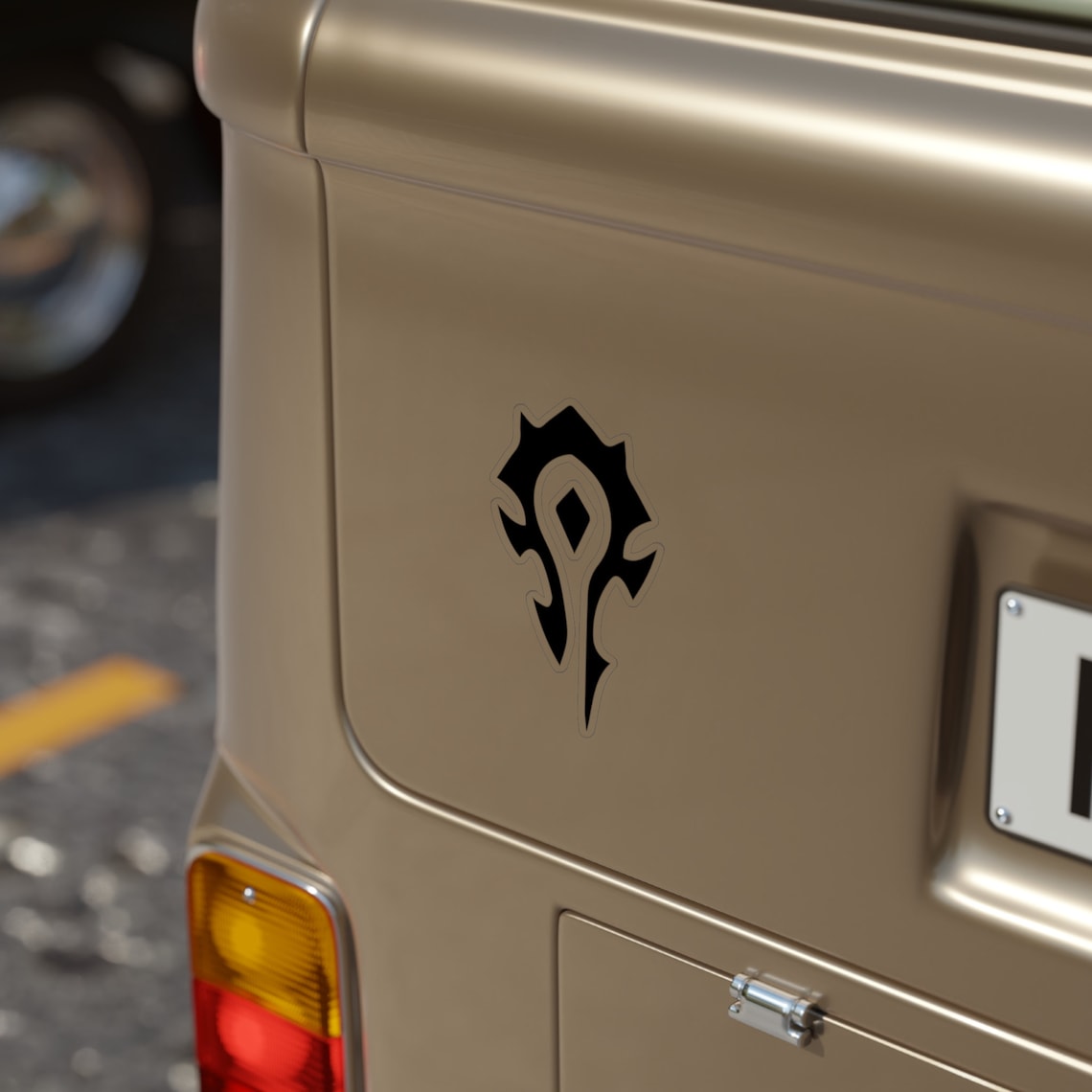 Horde Symbol Vinyl Decal Sticker (transparent & Black) - Etsy