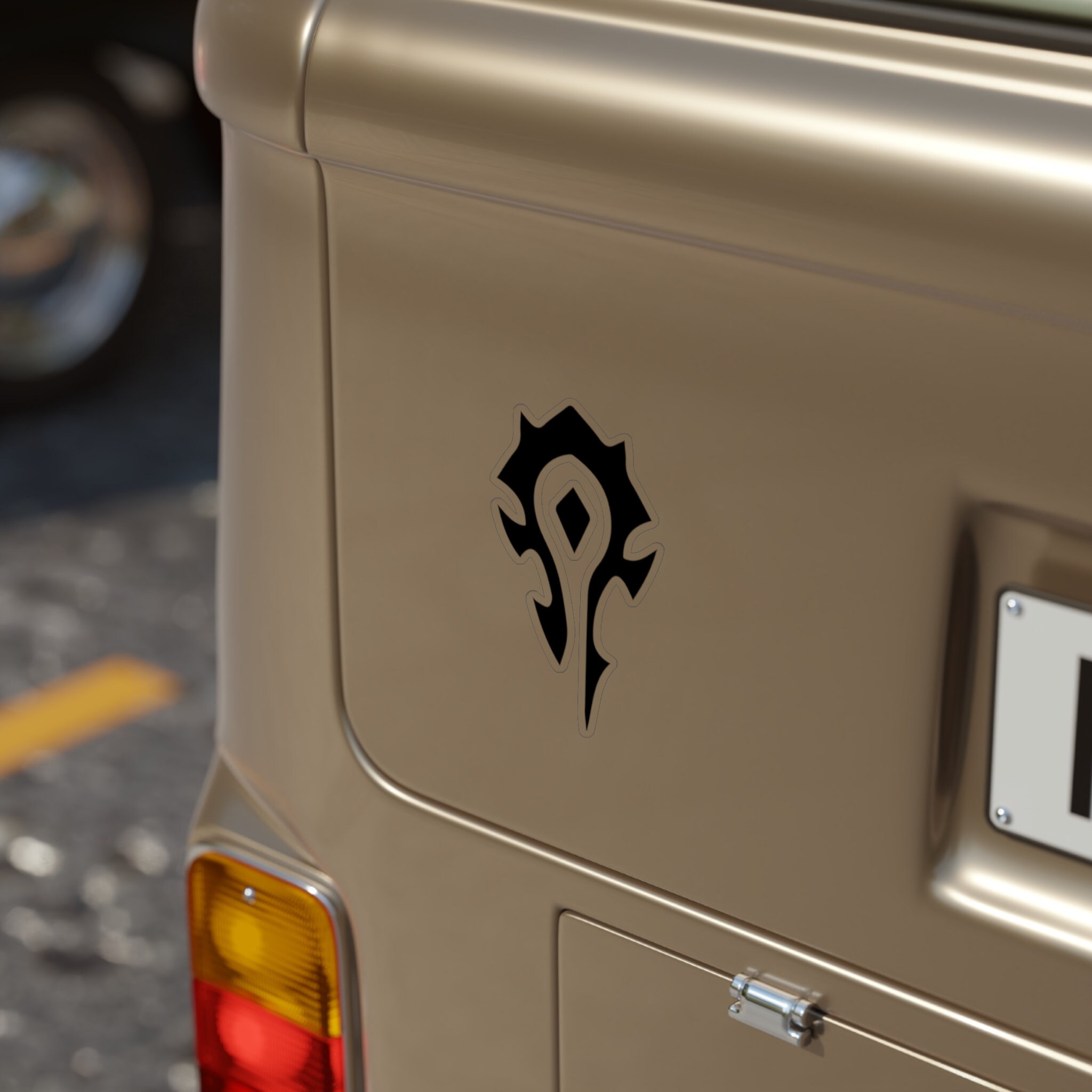 Horde Symbol Vinyl Decal Sticker (transparent & Black) - Etsy