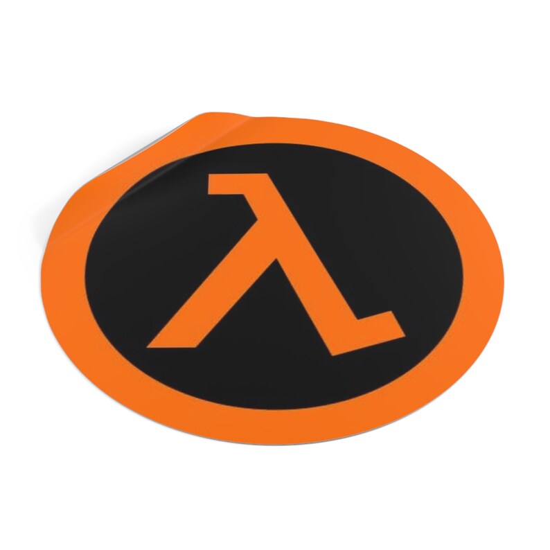 Lambda Half Life Sticker (vinyl) - Etsy
