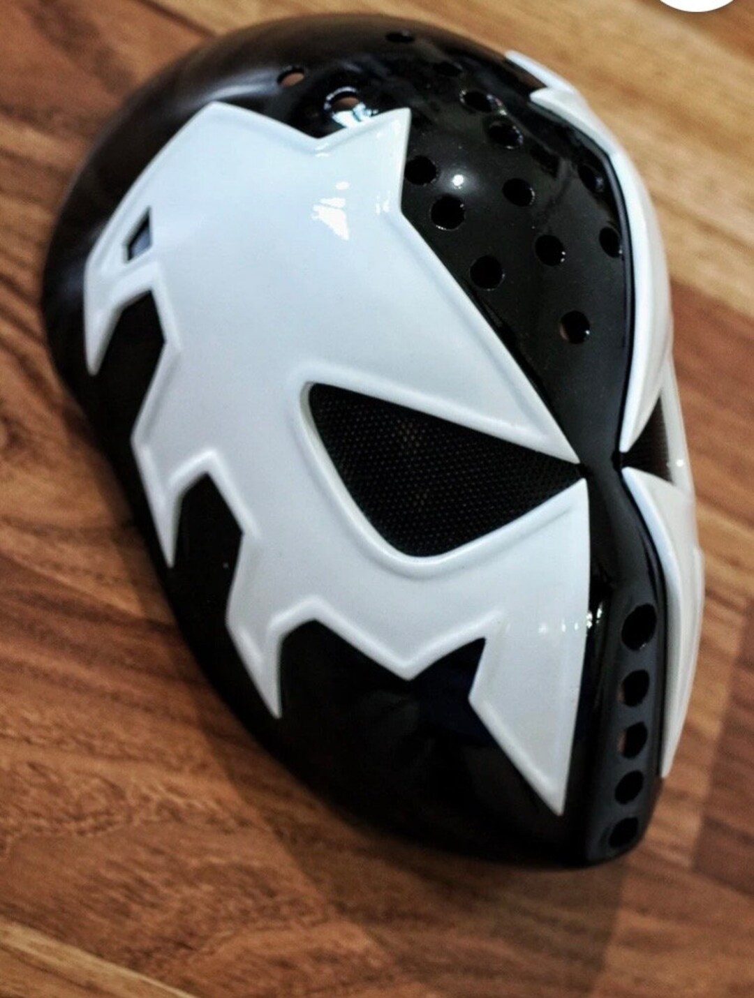 Spider Man Symbiote 2099 Face Shell Mask - Etsy