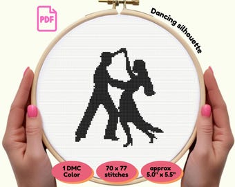 Dance...cross Stitch Pattern-instant Download PDF File - Etsy