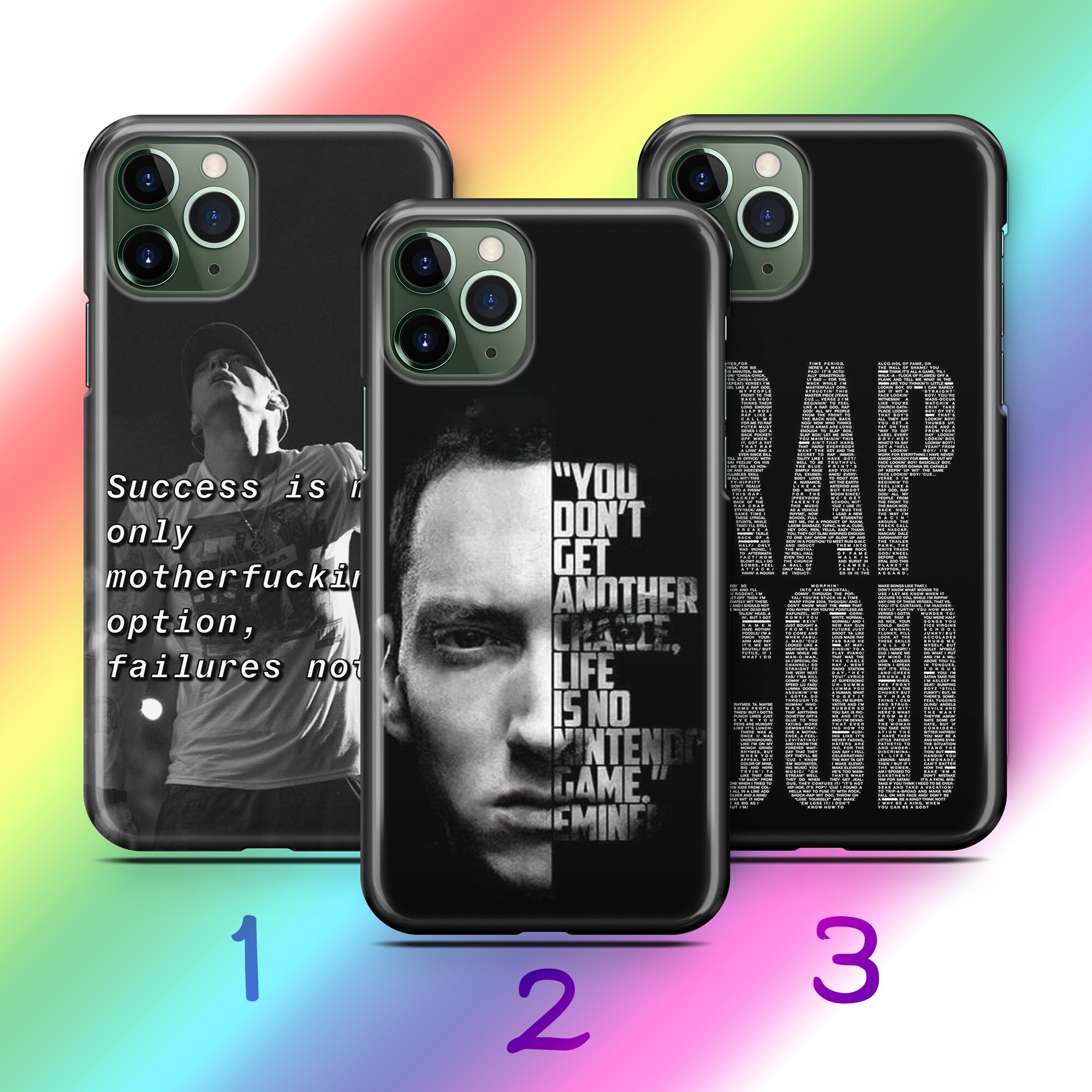 Electronics Cases Eminem 2 Apple iPhone 11 12 13 PRO MiNI MAX Phone Case Cover Inspired By Rap ...