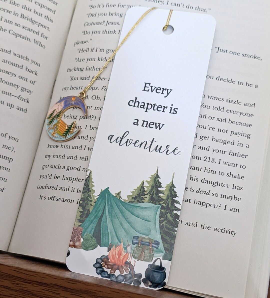 Assorted Adventure Bookmarks Every Chapter is a New Adventure Bookmark ...