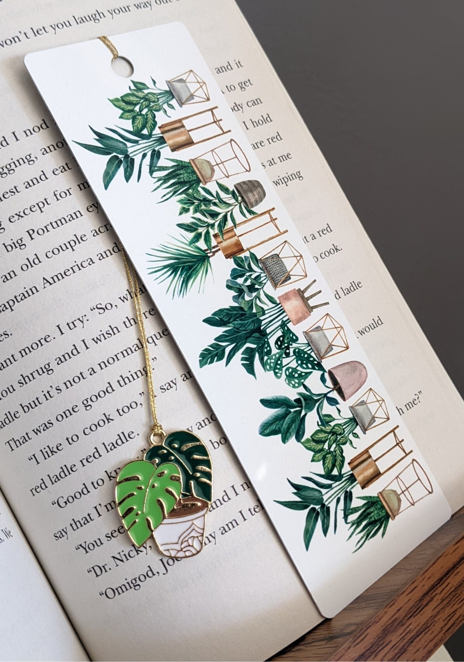 Plant Lover Bookmark Plant Bookmark Succulent Bookmark - Etsy
