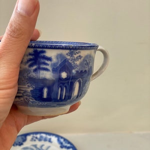 Beautiful Blue and White Maruta JAPAN Cup and Saucer - Etsy