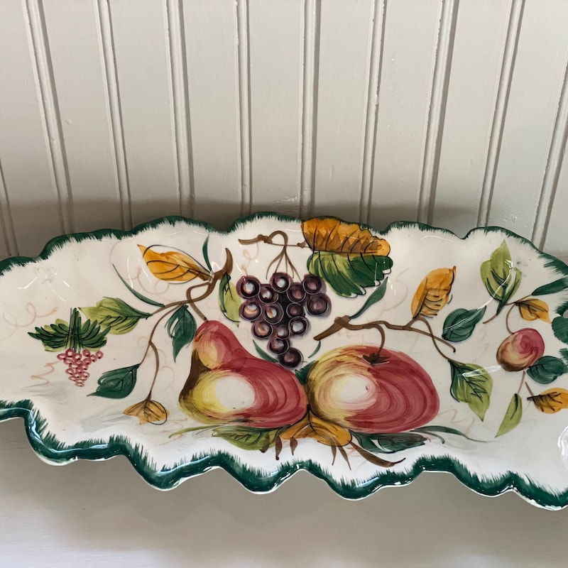 Ceramic Fruit Platter - Etsy