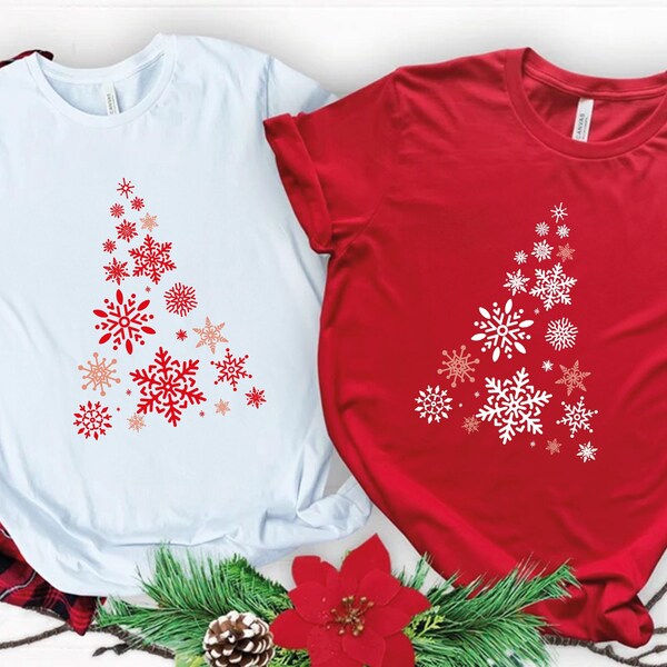 Snowflake Shirt - Etsy