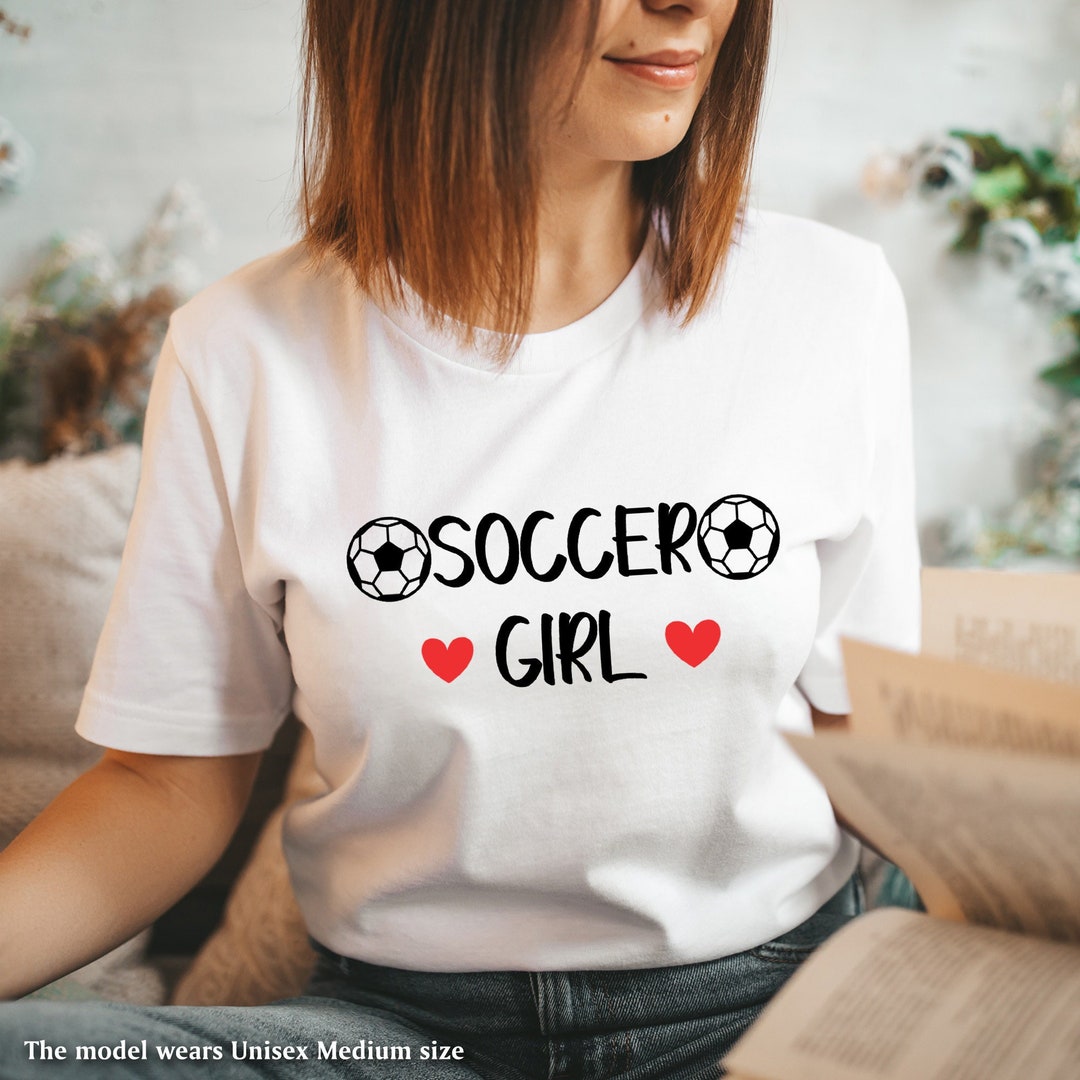 Soccer Girl Shirt, Soccer Mom Shirt, Soccer Girl Tshirt, Soccer Girl ...