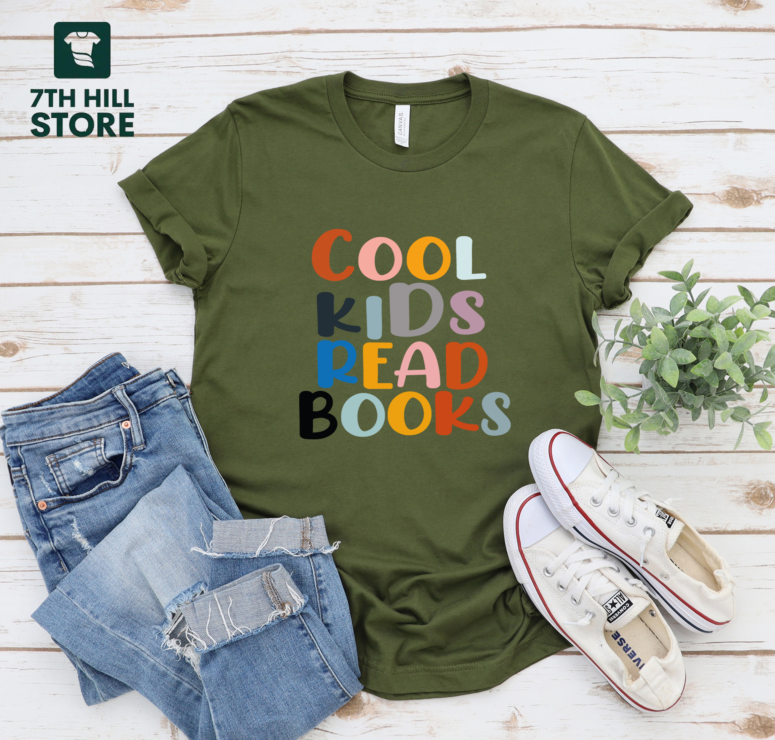 Cool Kids Read Books Reading Shirt Reader Gift Kids Gift - Etsy