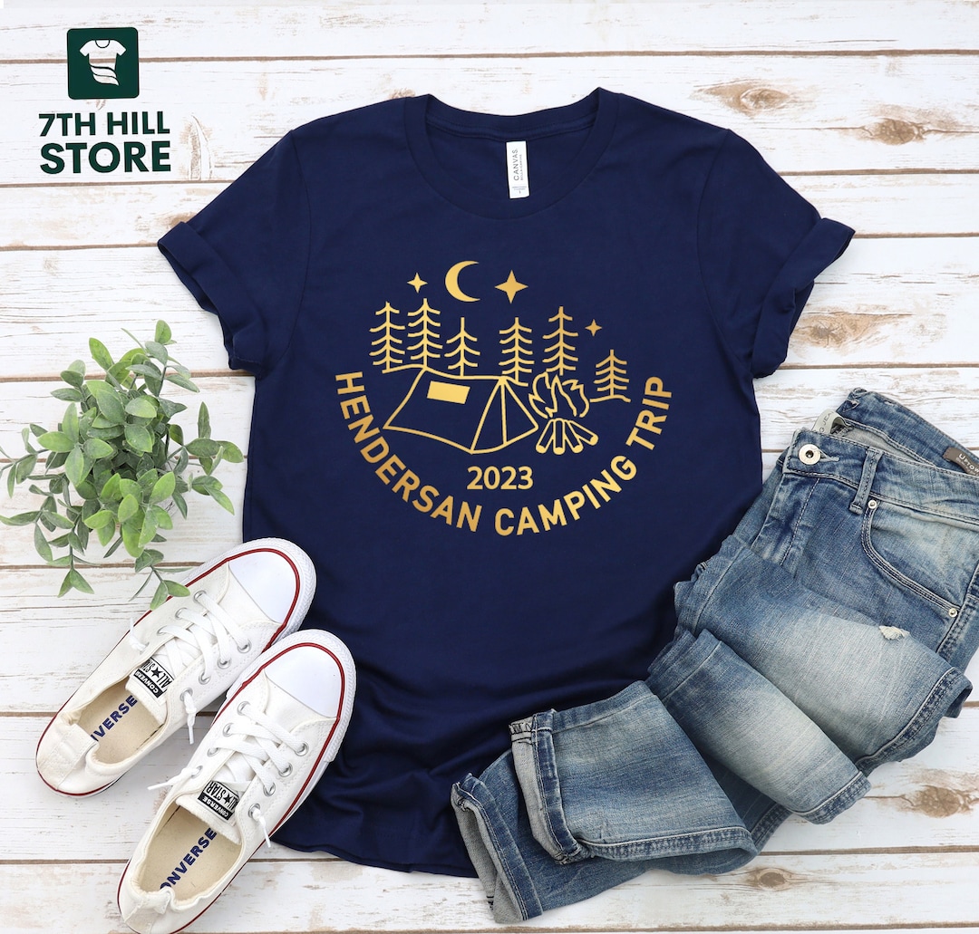 Custom Camping Shirt, Mountain Vacation, Matching Cabin Vacation Shirts ...