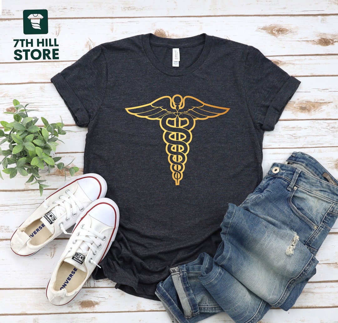 Doctor Shirt, Symbol of Medicine, Doctor's Day Shirt, Doctor Shirt, MD ...