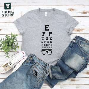 Optician Shirt, Optician Gift, Gift for Doctor, Optometry Shirt, Eye ...