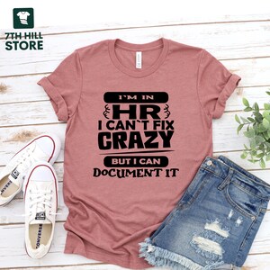 Human Resources Shirt, HR Shirt, Human Resource Manager, HR Department ...