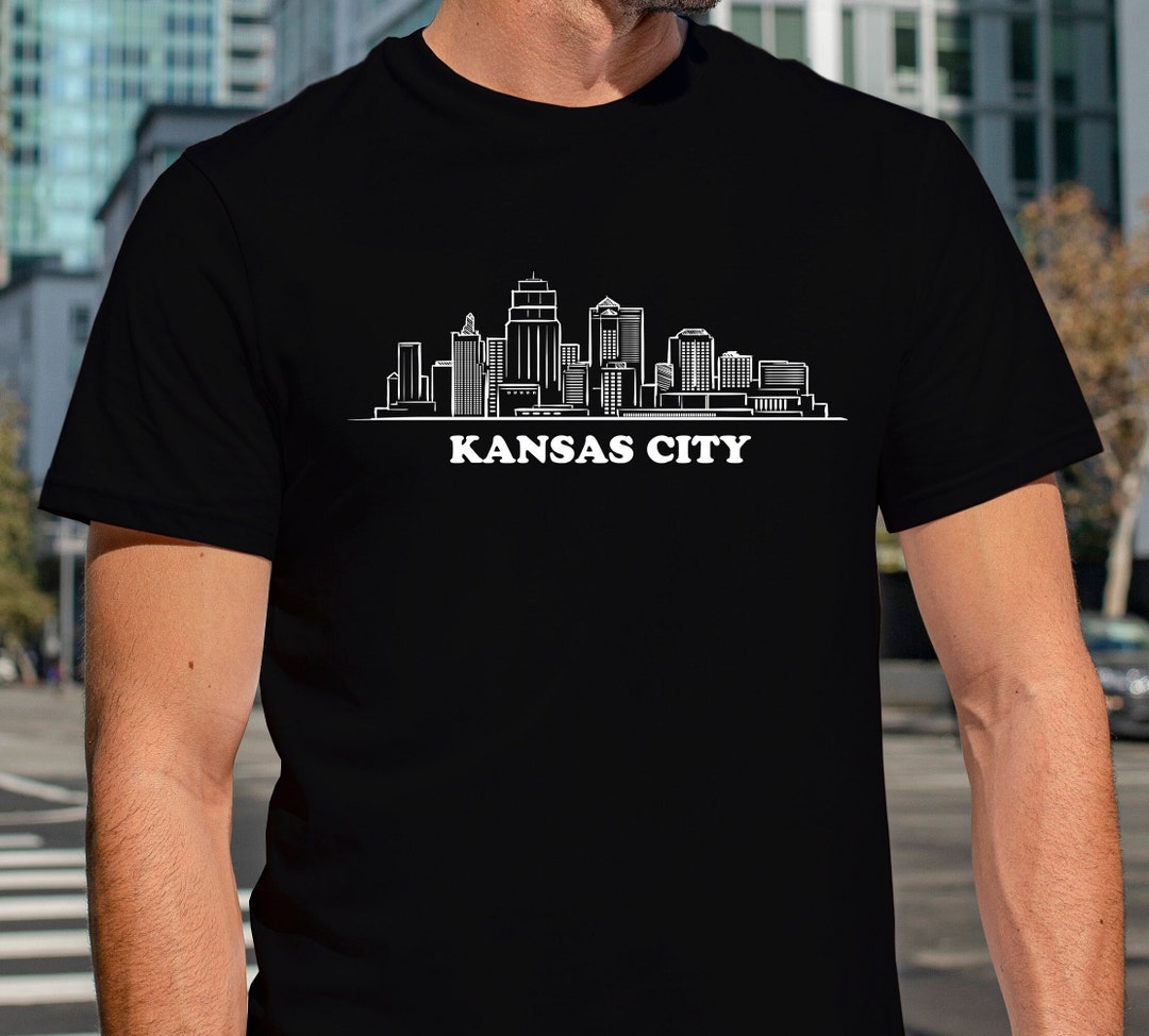 Kansas City Shirt, Kansas Map Outline Tees, Kansas Sweatshirt, Kansas ...