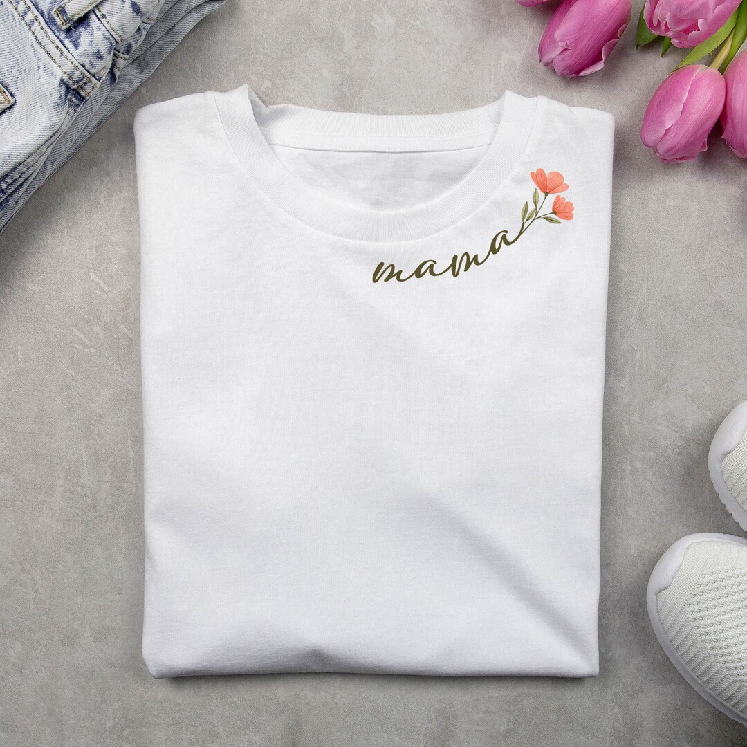 Minimalist Mama Shirt, Mothers Day Shirt, Shirt for Mom, Birthday Gift ...