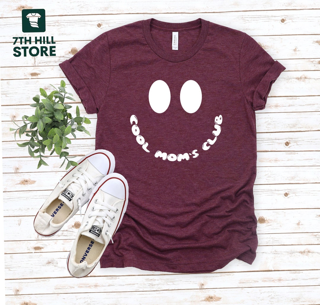 Cool Mom's Club Shirt, Cute Mom Shirt, Mom-life Shirt, Gift for Mothers ...