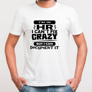 Human Resources Shirt, HR Shirt, Human Resource Manager, HR Department ...