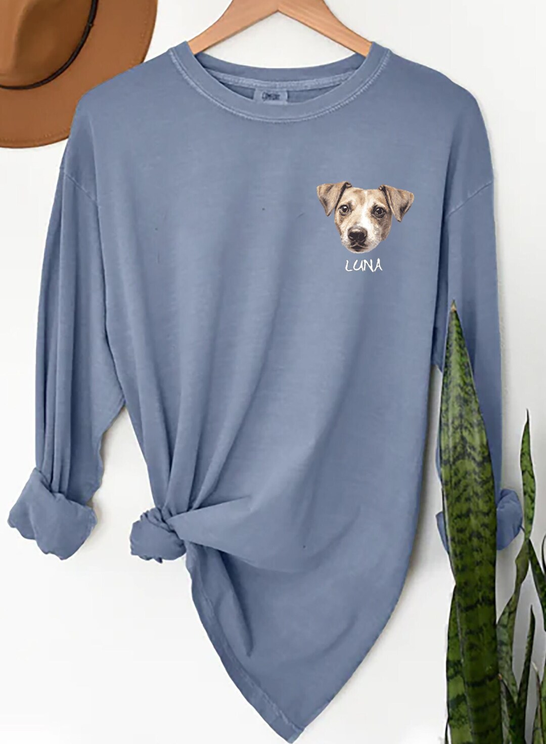 Custom Pet Photo Shirt, Custom Dog Shirt, Comfort Colors Shirt, Custom ...