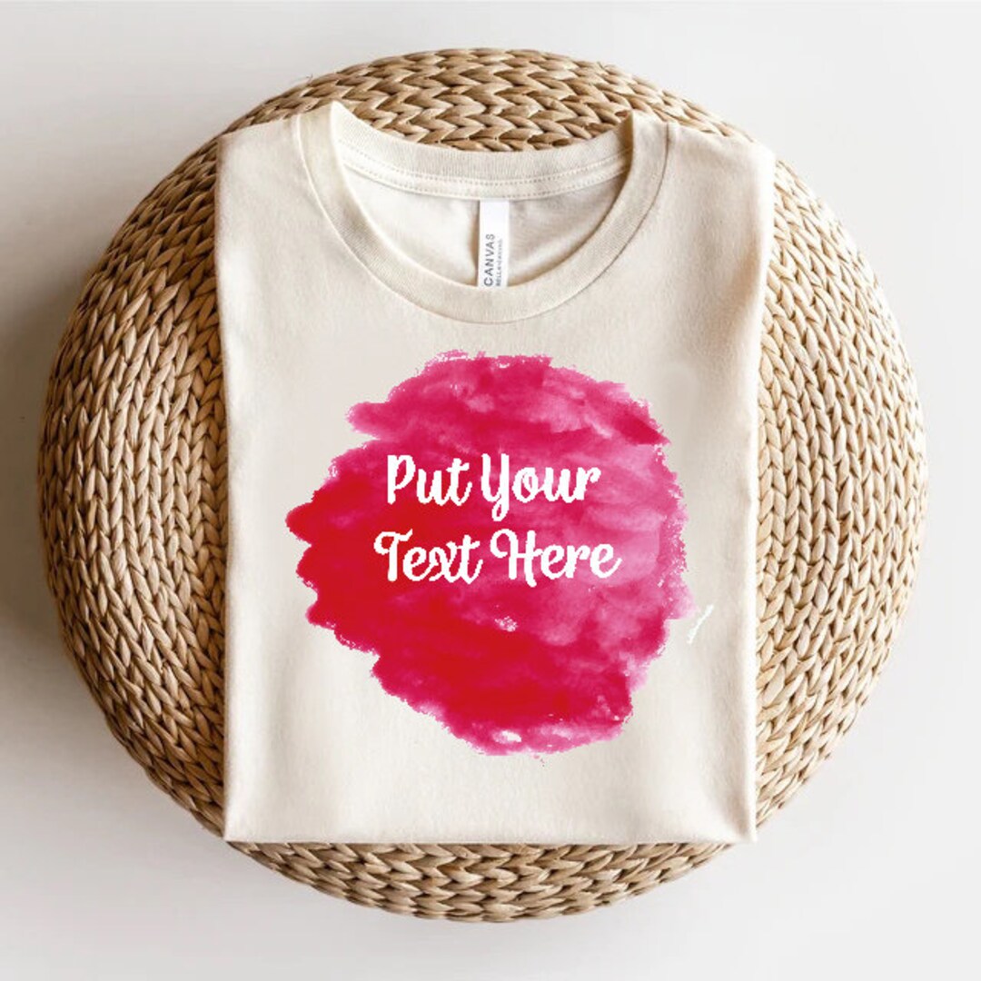 Your Text Here Shirt, Custom Text Shirt, Custom Gift, Your Design Here ...