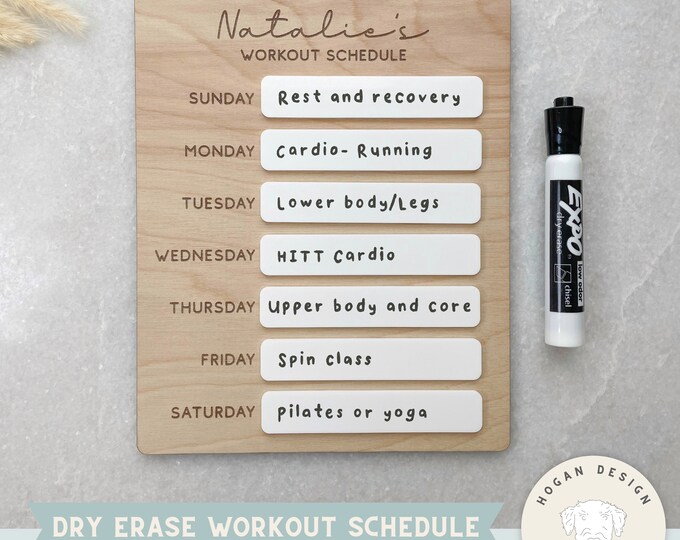 Meal Planner Dry Erase Sign SVG Laser File Cut Digital File for ...