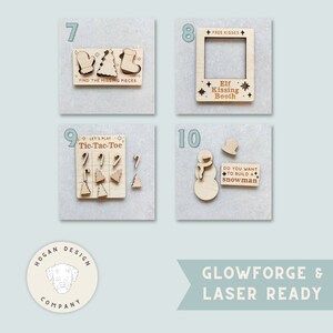 Elf Props SVG Laser File Cut Digital File for Glowforge | Christmas Elf ...