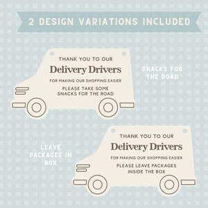 Delivery Driver Truck Sign SVG File | Delivery Driver Snack Sign ...