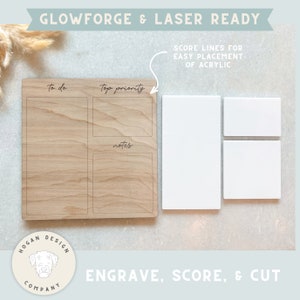 Dry Erase to Do List Sign SVG Laser File Cut Digital File | Dry Erase ...