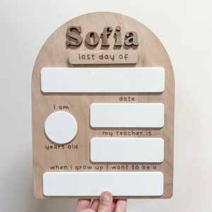 First Day of Last Day of Sign SVG Laser File Cut Digital File for ...