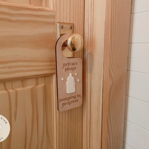 Pumping in Progress Door Hanger SVG Laser File Cut Digital File ...