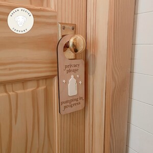 Pumping in Progress Door Hanger SVG Laser File Cut Digital File ...