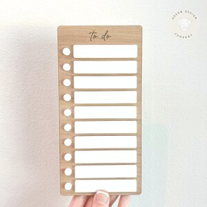 Dry Erase to Do List Sign SVG Laser File Cut Digital File | Dry Erase ...