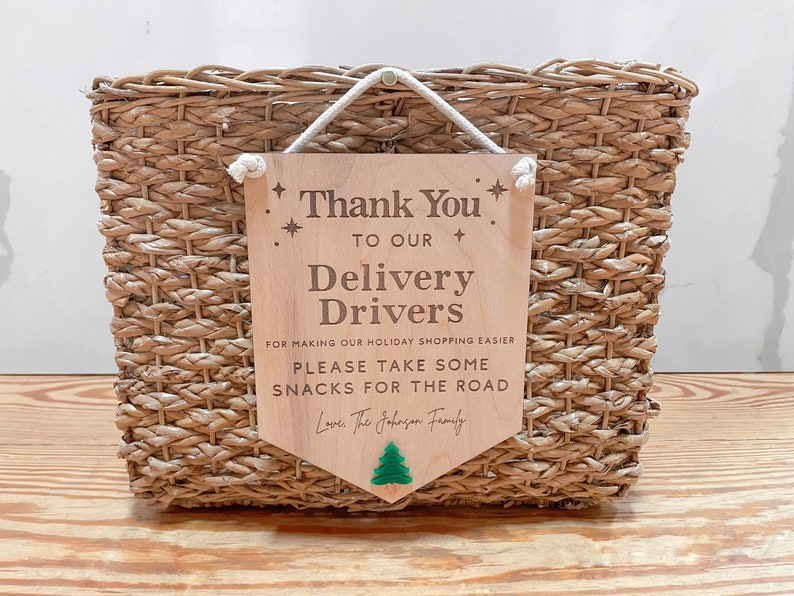 Delivery Driver Sign Svg Delivery Driver Snack Sign - Etsy