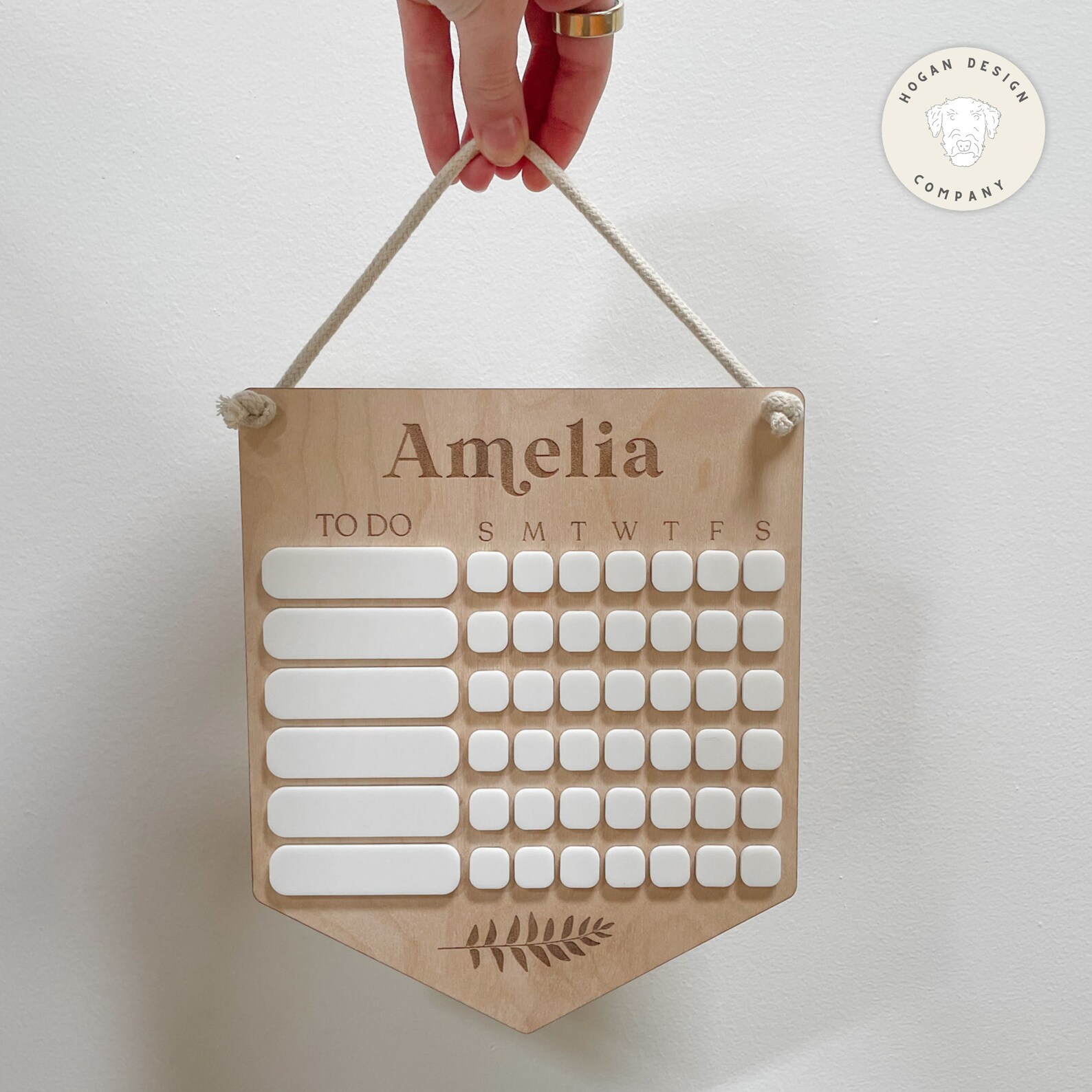 To Do Hanging Chart Dry Erase Sign SVG Laser File Cut Digital File for ...