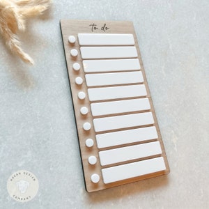 Dry Erase to Do List Sign SVG Laser File Cut Digital File | Dry Erase ...