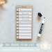 Dry Erase to Do List Sign SVG Laser File Cut Digital File | Dry Erase ...