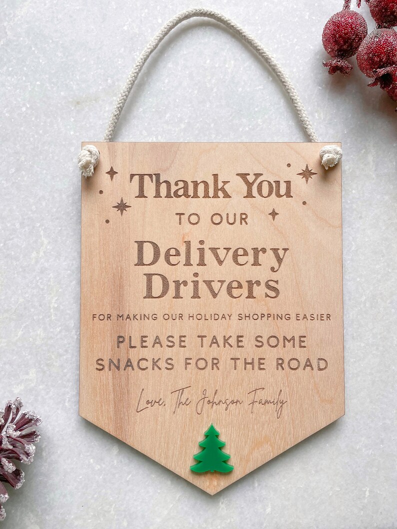 Delivery Driver Sign Svg Delivery Driver Snack Sign - Etsy