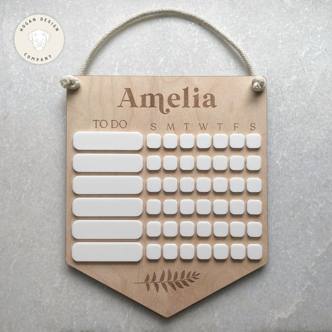 To Do Hanging Chart Dry Erase Sign SVG Laser File Cut Digital File for ...