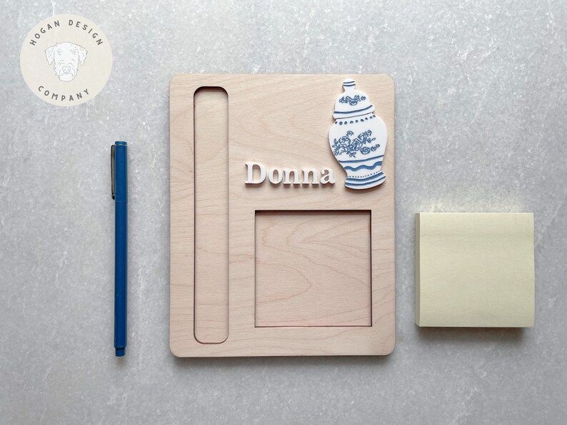 Sticky Note Pad Holder SVG Laser File Cut Digital File for - Etsy