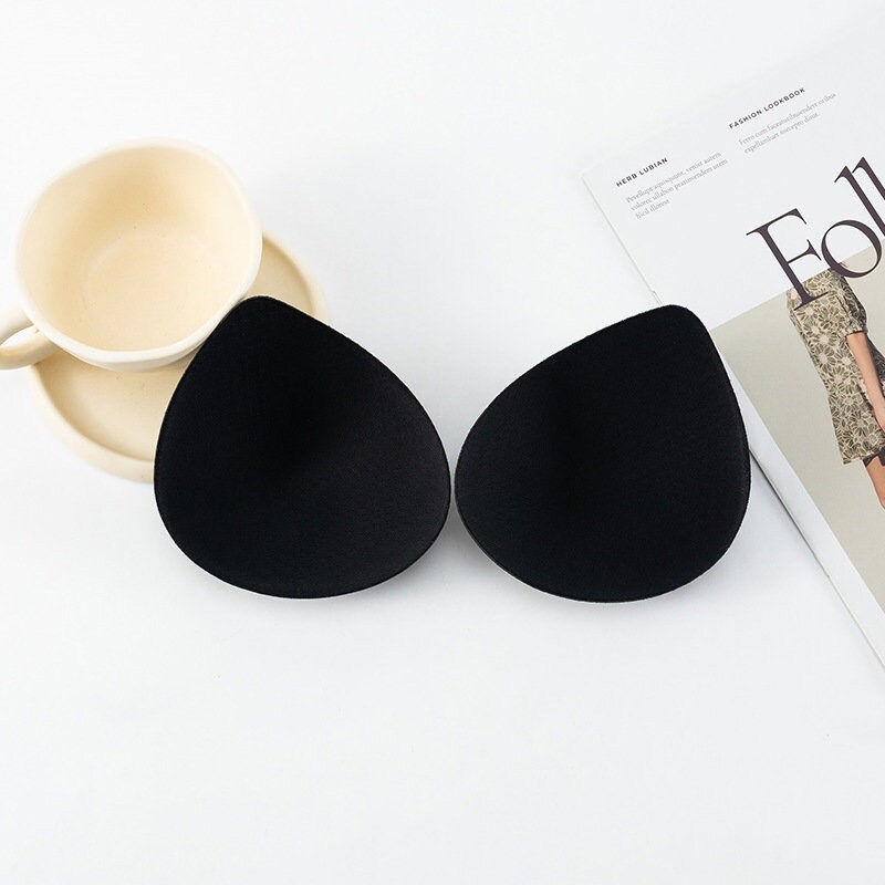 Sew in Bra Cups Bra Pad Insert - for Sports Bras Wedding Dress Push up ...