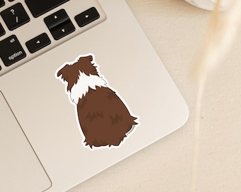 Aussie Dog Sticker Funny Australian Shepherd Gift Multiple Sizes Aussie ...