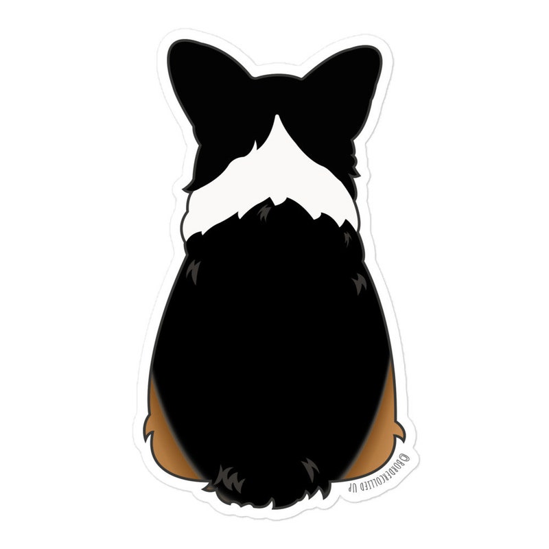 Corgi Butt Sticker - Etsy