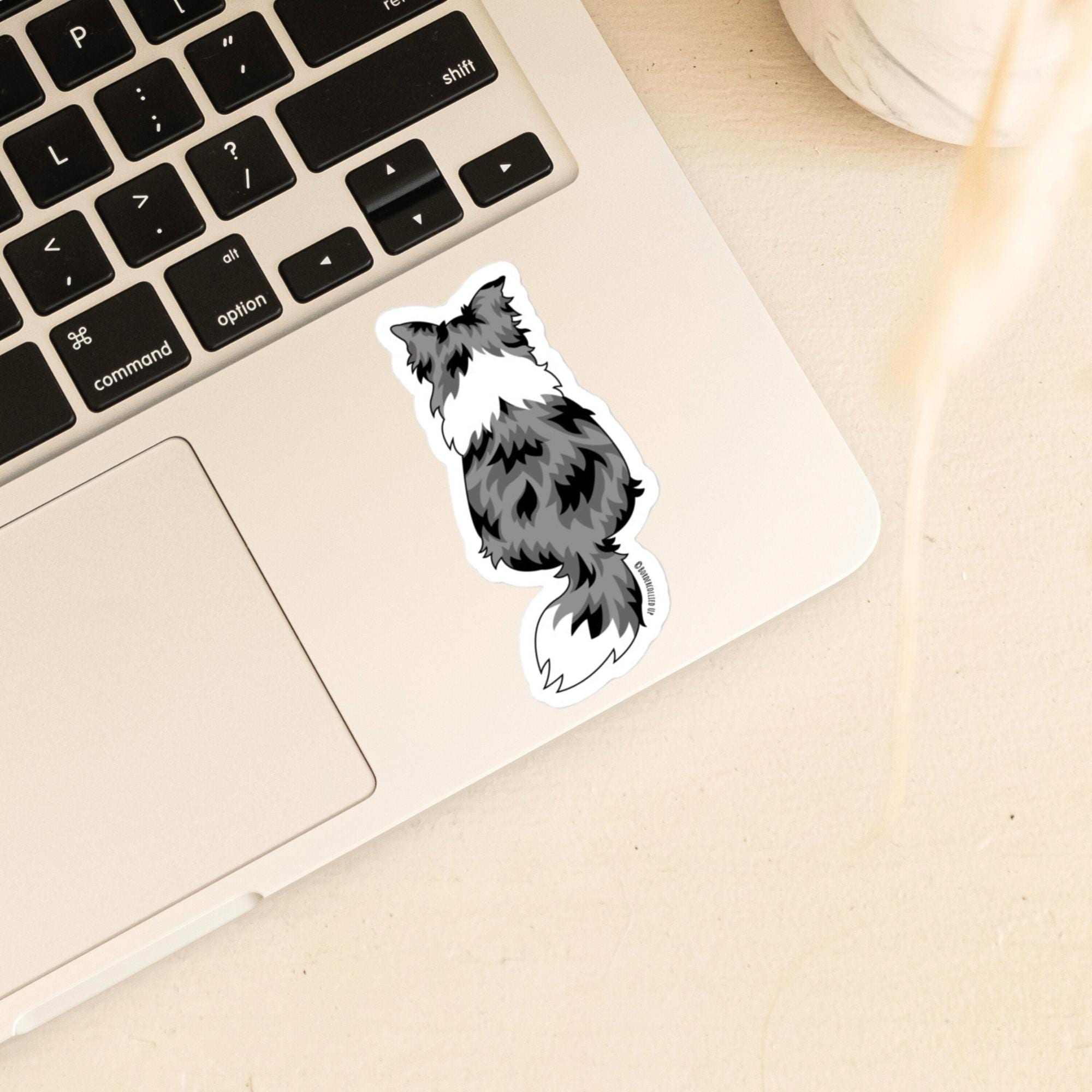 Border Collie Sticker for Blue Merle Border Collie Lover Border Collie ...