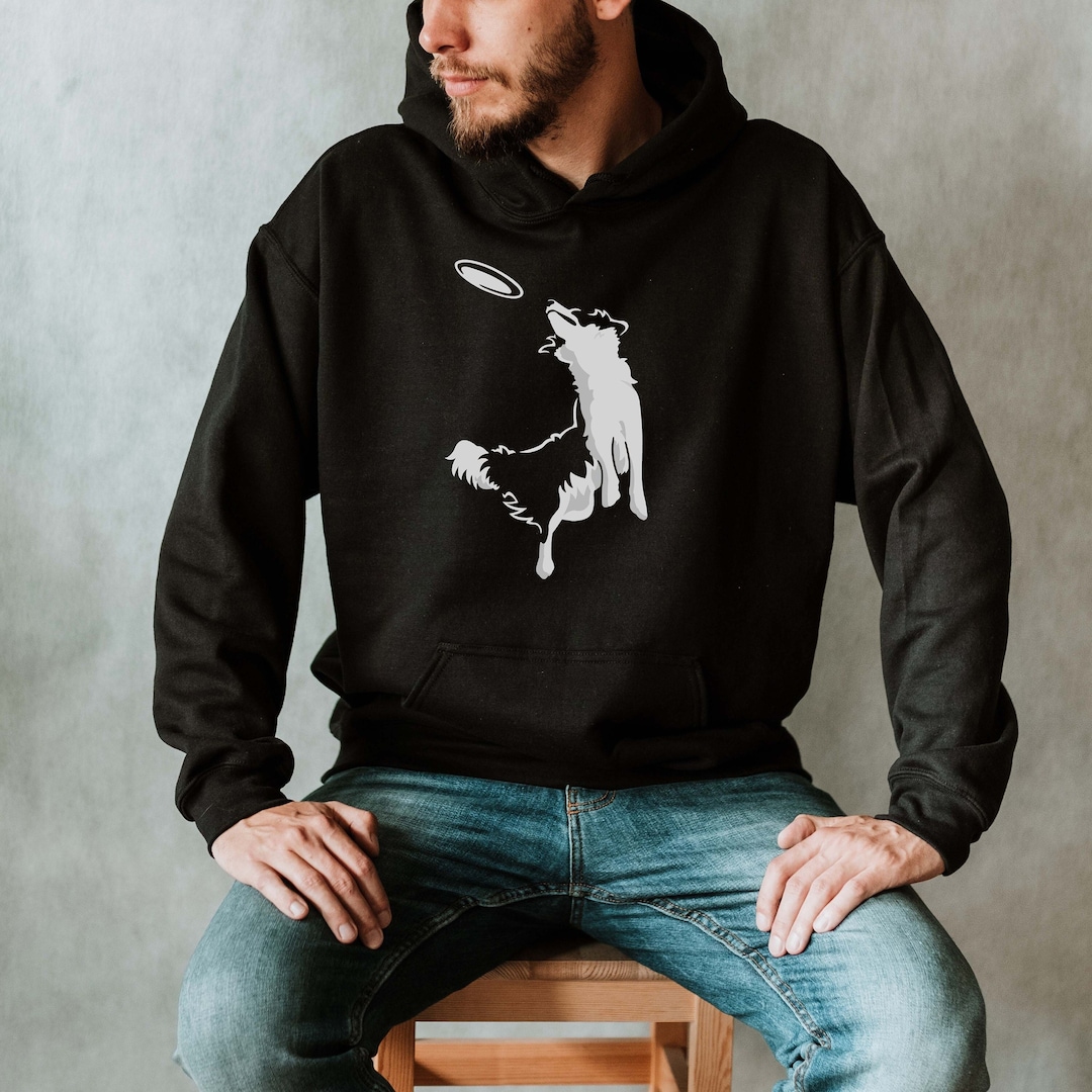 Border Collie Hoodie Border Collie Gift for Border Collie Owner Border ...