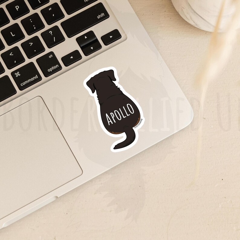 Rottweiler Sticker Personalized Rottweiler Lover Gift Dog Laptop ...