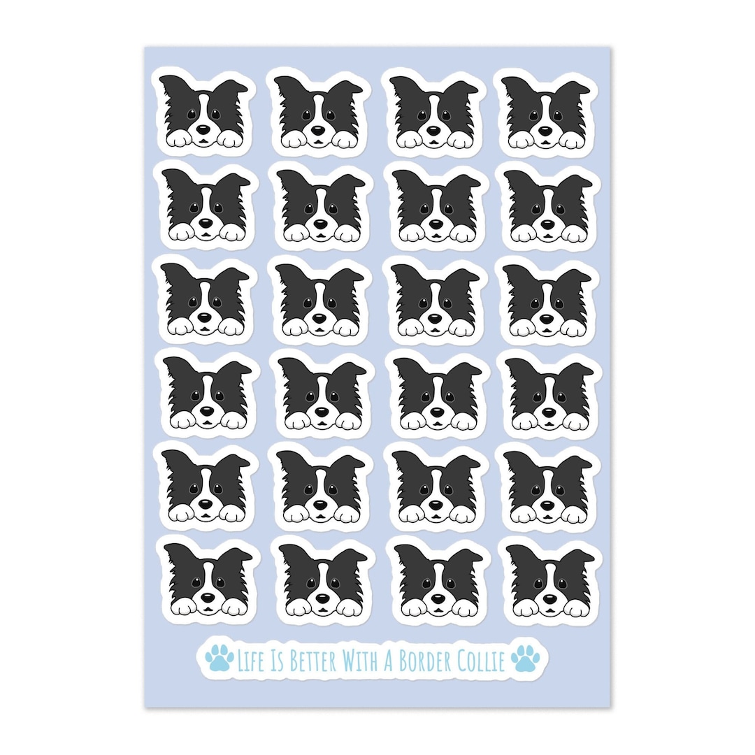Border Collie Sticker for Border Collie Lover Sticker for Border Collie ...